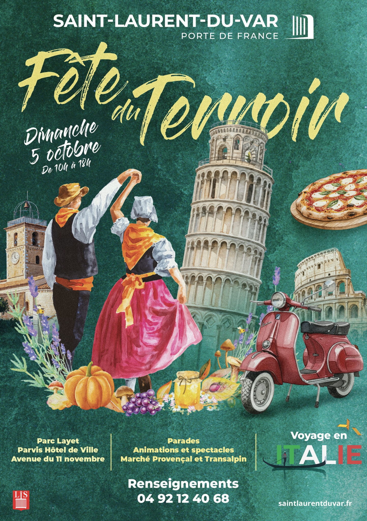 Ambiance “Dolce Vita” pour la Fête du terroir 2025 – Ville de Saint ...